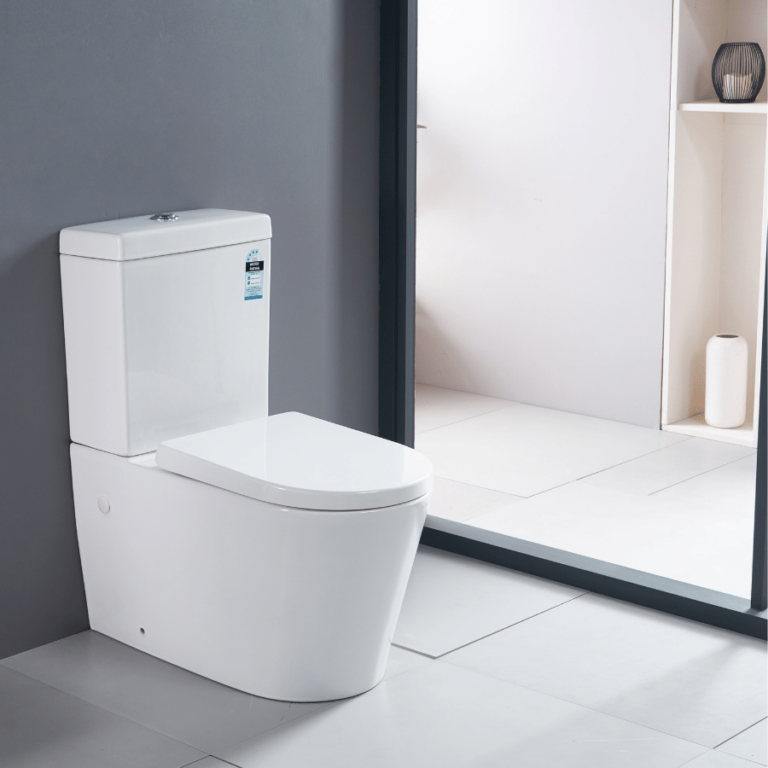 Back To Wall Two-Piece Toilet- 002 - Spigot & More