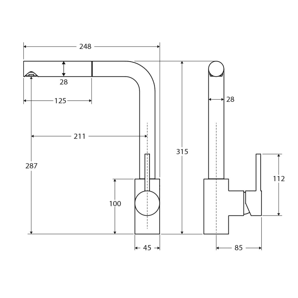 Isabella Deluxe Pull-Out Mixer | Enhance Your Kitchen