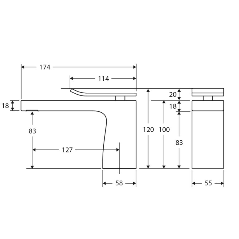 Fienza Lincoln Basin Mixer | Elevate Your Sink Space