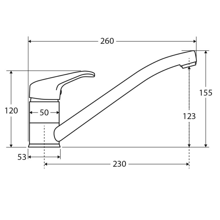 Loop Swivel Sink Mixer | Effortless Kitchen Maneuverability
