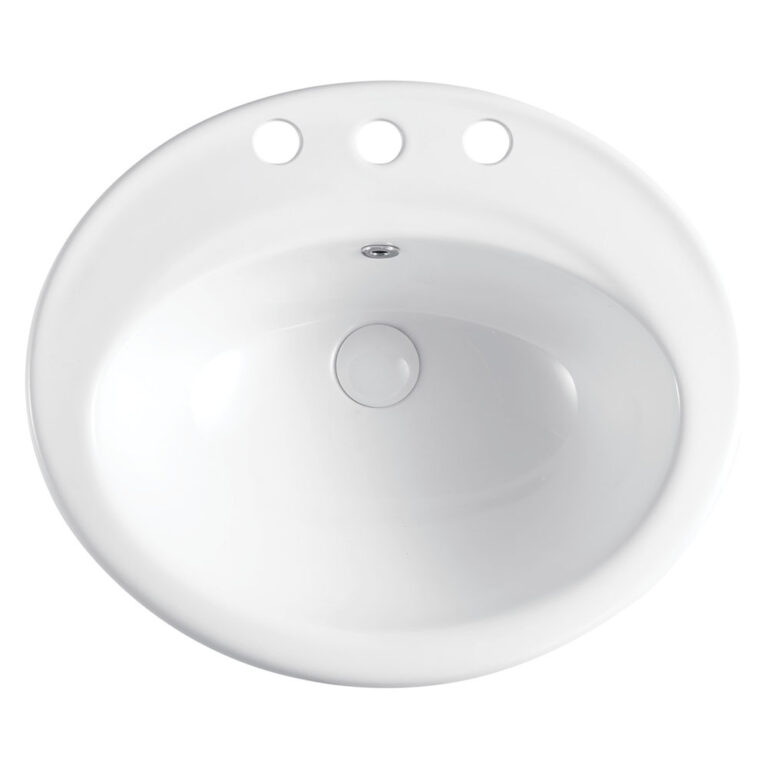 Lacy Tap Holes Basin - Elegance for Your Bathroom