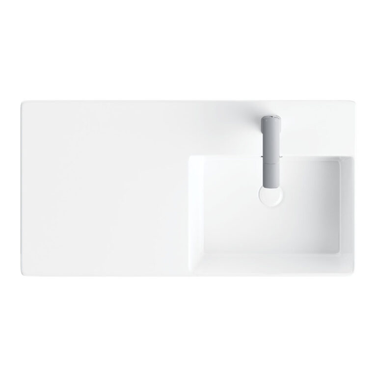 Fienza Petra 800 Basin - Space-Saving Bathroom Elegance