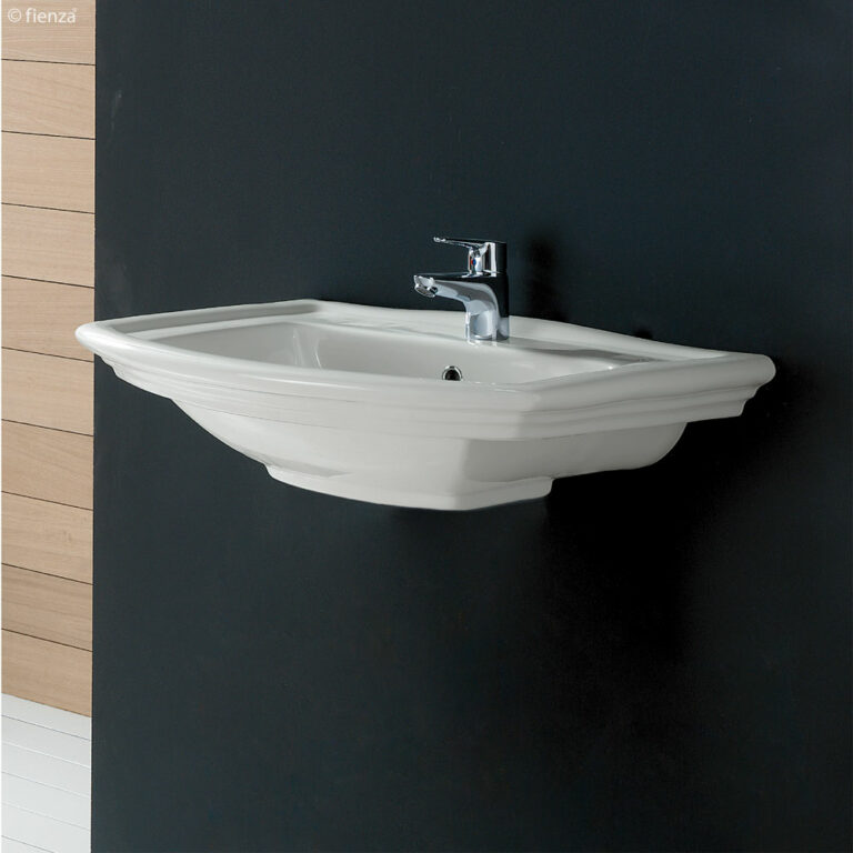 Washington Ivory Wall Basin - Timeless Elegance for Your Bath