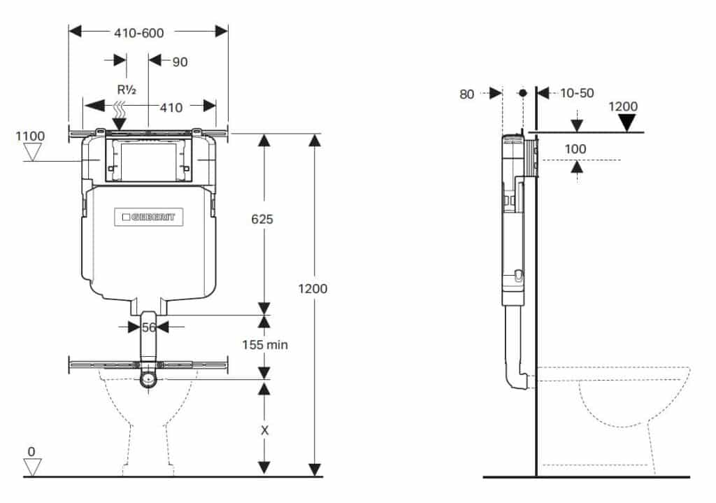 Sigma 8 Isabella Rimless Toilet Suite - Sleek Design